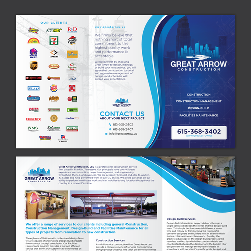 Design an "Eye Catching" brochure for potential new customers ...