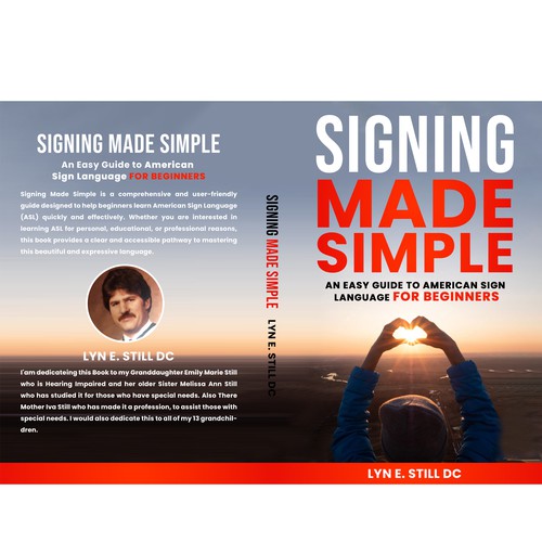 Designs | Illustration to appeal to Beginners of ASL | Book cover contest