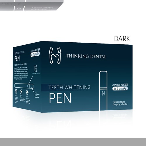 tooth whitening box | Product packaging contest
