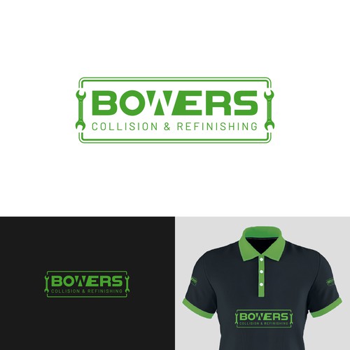 Designs | Bowers Collision and Refinishing | Logo design contest
