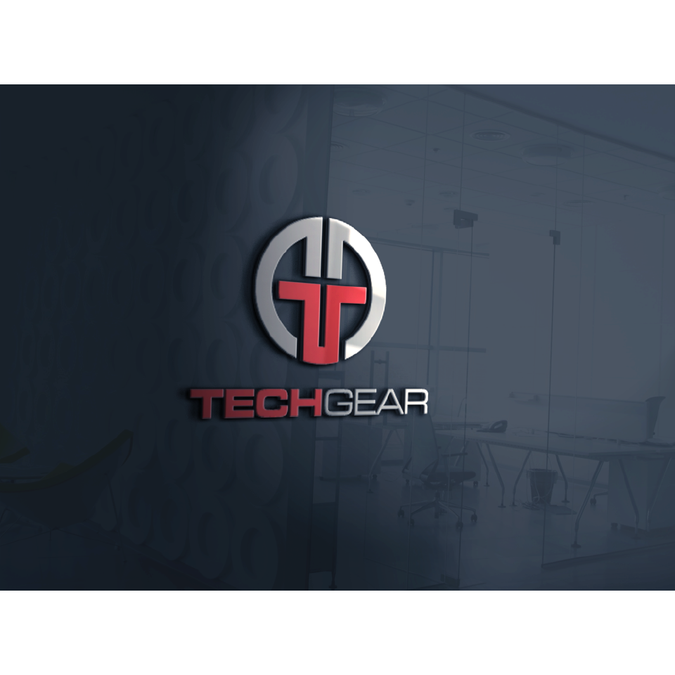 Create a sleek and simple tech-product logo for TechGear | Logo design ...