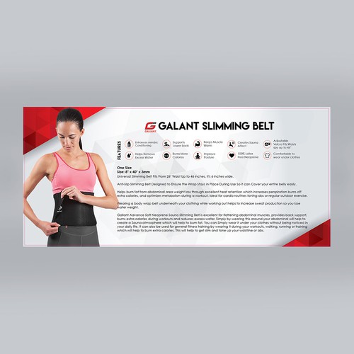 Design a Slimming Belt Inlay Card | Other business or advertising contest