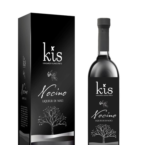 Nocino Liqueur label | Product label contest
