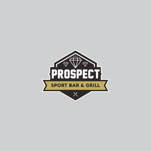 Create an awesome cool logo for a neighborhood bar called Prospect ...