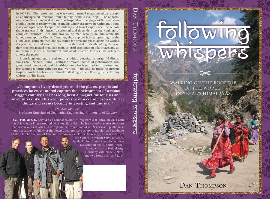 Design an exotic, Nepal-themed travel book cover | Book cover contest