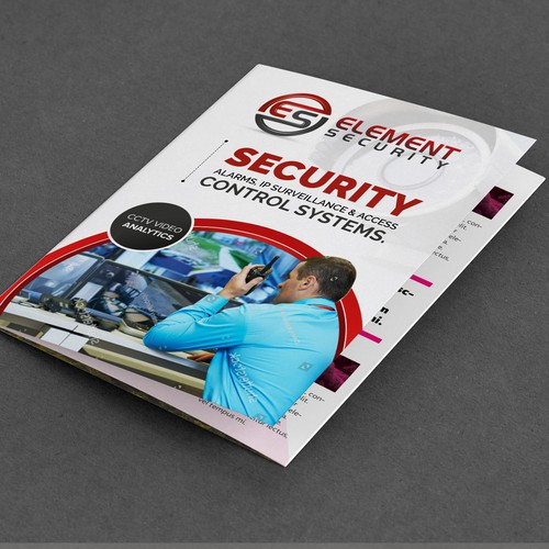 A4 Brochure Design - Security company - plenty work to follow for the ...