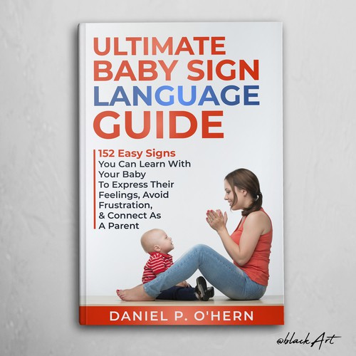Designs | Baby Sign Language for Parents ebook cover | Book cover contest