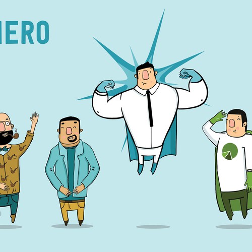 We Need A Hero! English Help Desk Mascot. | Illustration or graphics ...