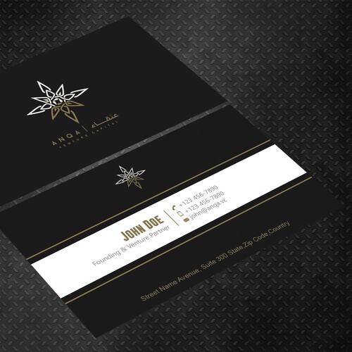 Modern Business Card for Venture Capital Company | Business card contest