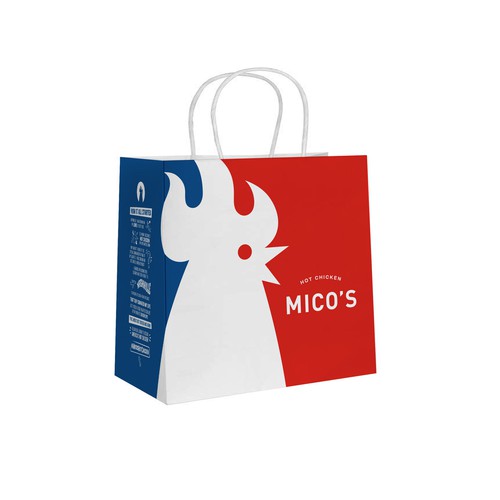 Designs | Luxurious Mico's Hot Chicken Takeout Bag | Product packaging ...