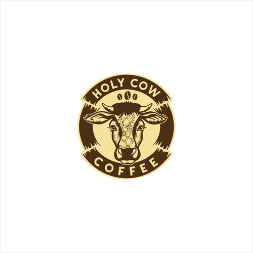 Designs | Design an Eye Catching Country Vibe Coffee Logo for "Holy Cow ...