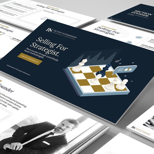 Designs | PowerPoint Master Template for Premium B2B Sales Training ...