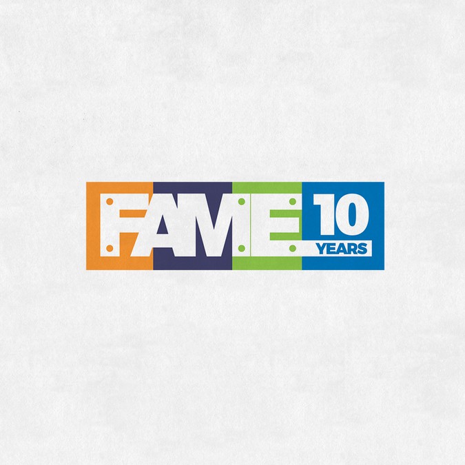 FAME Logo Update - 10th Anniversary | Logo design contest