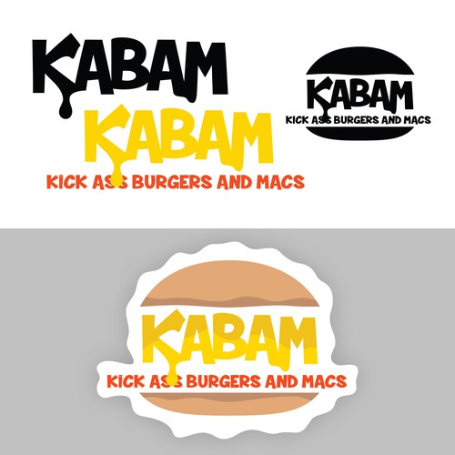 DESIGN A KICK ASS LOGO FOR OUR RESTAURANT "KABAM" | Logo design contest