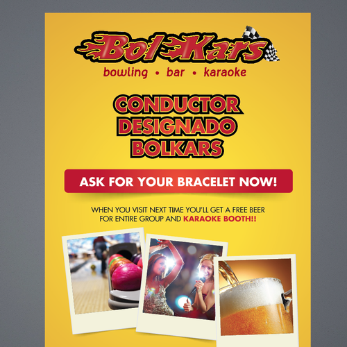 ¡Bolkars designated driver program! | Banner ad contest