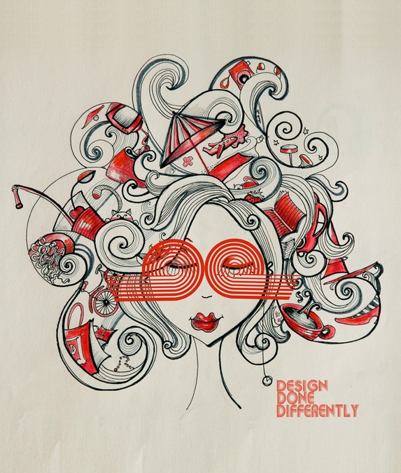 Visually stunning and creative illustration for 99designs ...