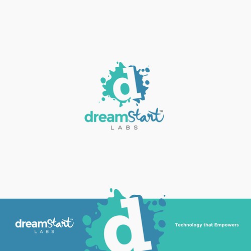 DreamStart Labs Logo - innovative new tech startup empowering people in poverty | Logo design ...