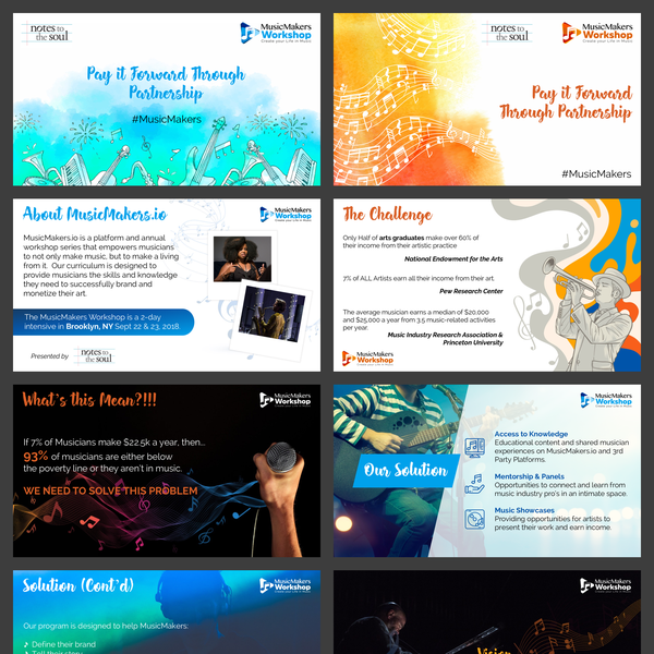 Pitch deck - new generation vtuber in metaverse | PowerPoint template ...