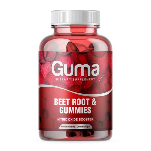 Designs | ⭐ Design a Product Label For Beet Root Gummies That Sticks ...