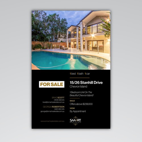 Design an IMPACT Flyer/Brochure/sign campaign for Smart Real Estate ...