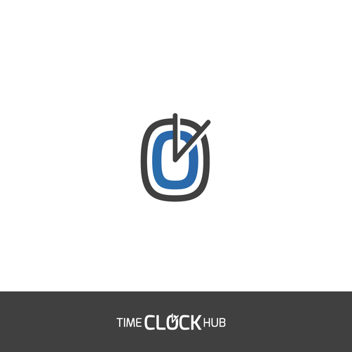 Create an engaging logo for our time clock software. | Logo design contest