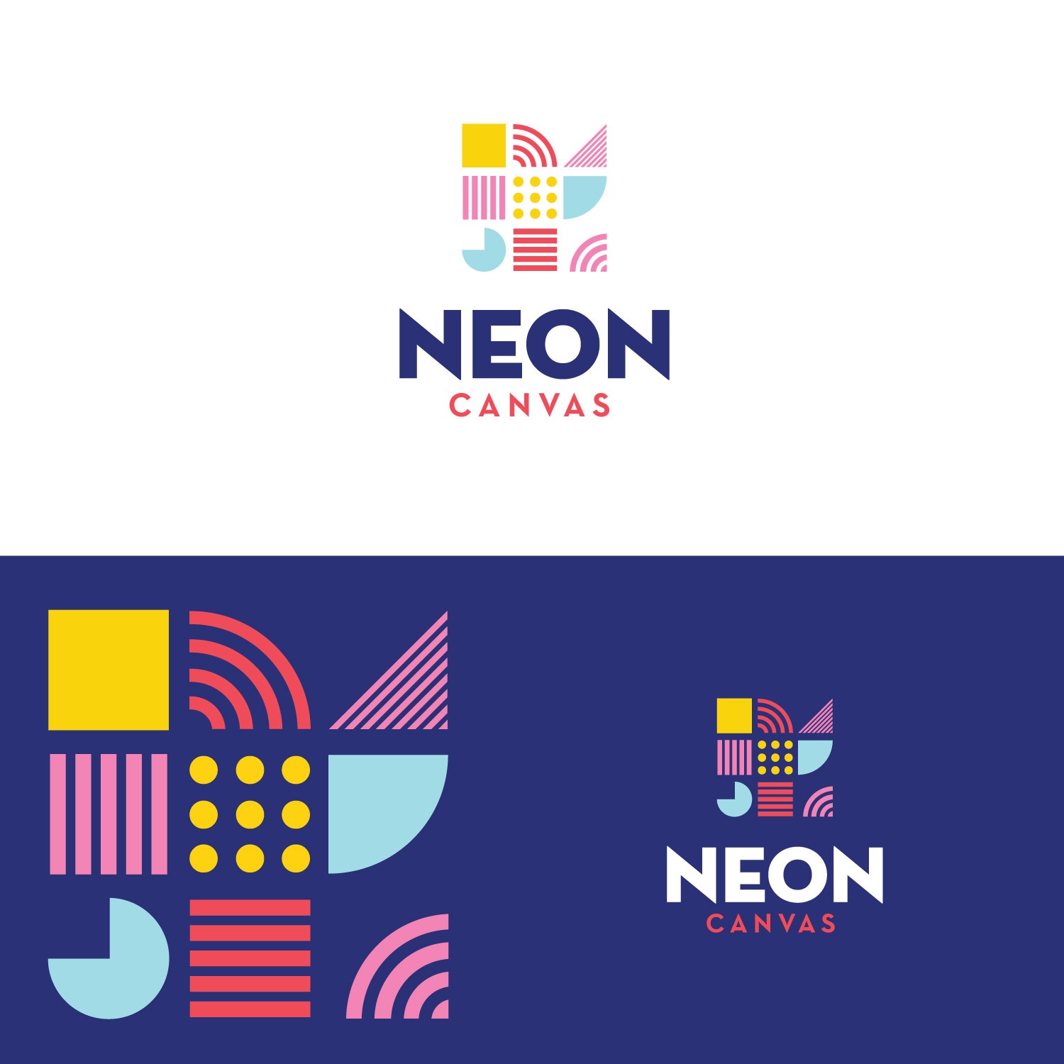 Neon Color Logo Design