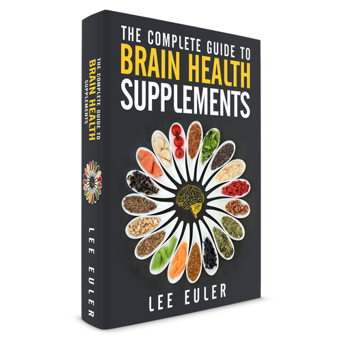 Complete Guide to Brain Health Supplements Book Cover | Book cover contest