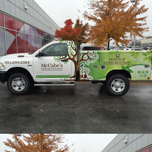 Designs | Vehicle Wrap for Landscape Company | Car, truck or van wrap ...