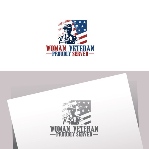 Female Veteran Logo | Logo design contest