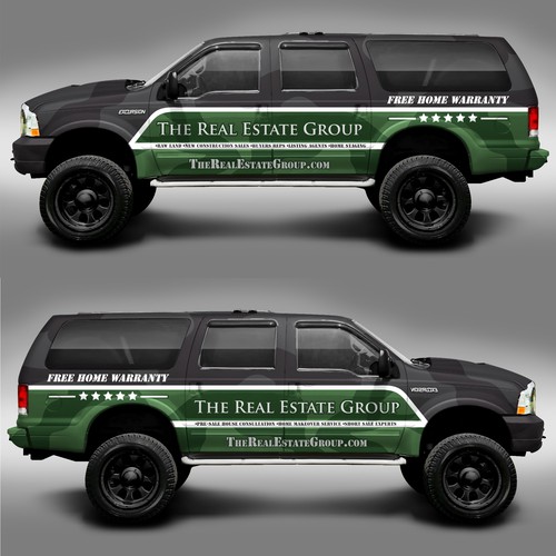 Designs | Real Estate Company | Car, truck or van wrap contest