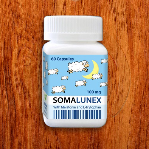 New product label wanted for natural sleeping pill | Product label contest