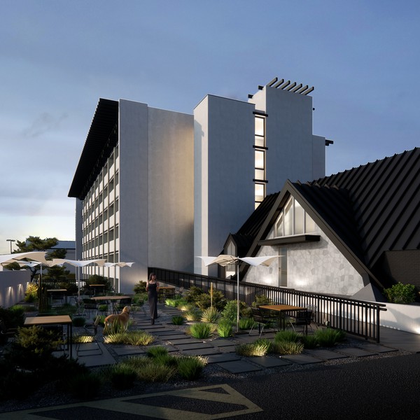 Modern industrial / flex building facelift | 3D contest | 99designs