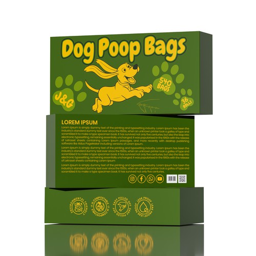 Designs | Dog poop bag packaging design | Product packaging contest