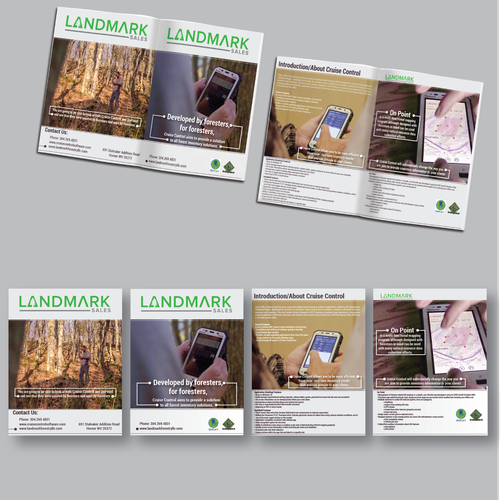 Design a brochure for our forest inventory software | Brochure contest