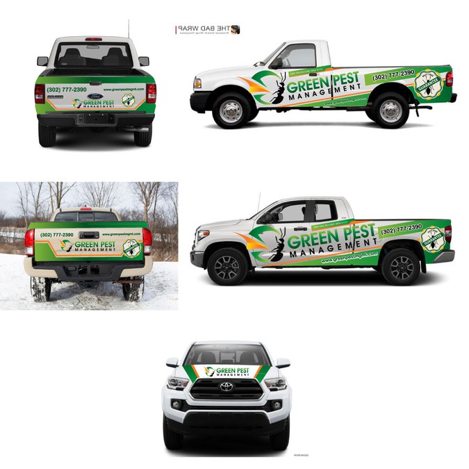 Design the best Pest Control truck graphics EVER! | Car, truck or van ...