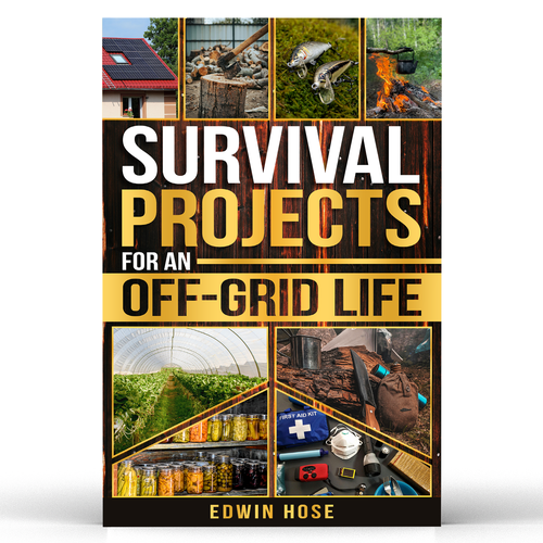 Designs | Survival Projects book cover | Book cover contest