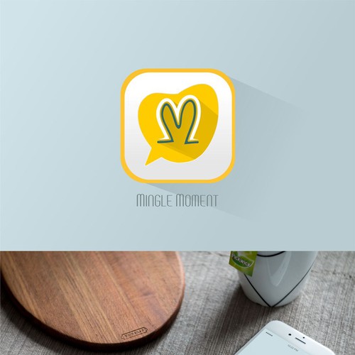 Create an app icon for Mingle Moment | Icon or button contest