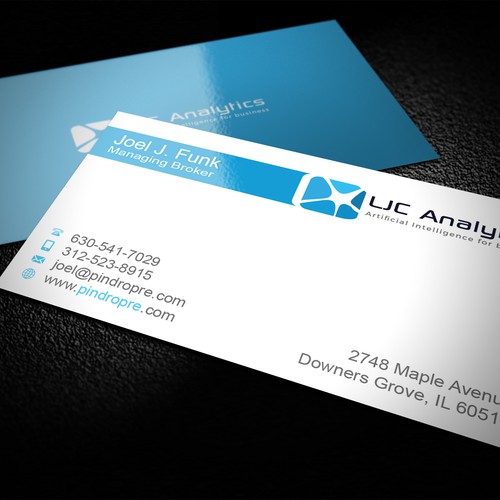 Artificial Intelligence business card | Business card contest