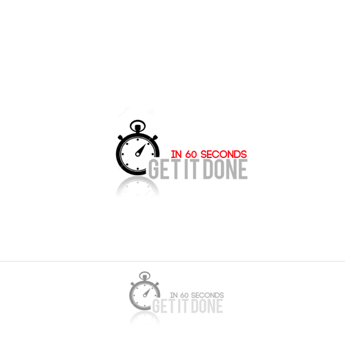 60 Seconds Stopwatch | Logo design contest
