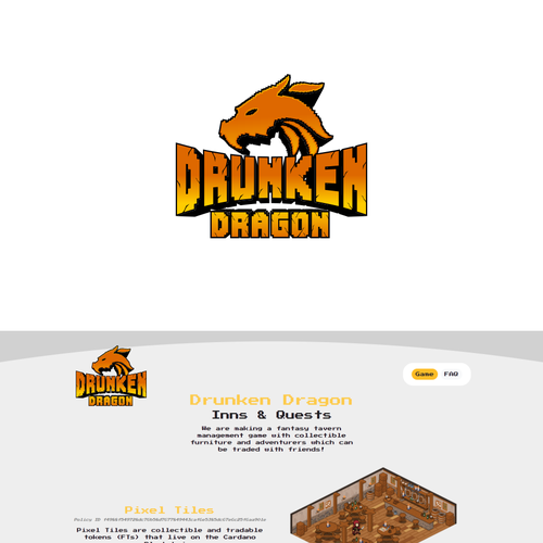 Designs | Complete a logo for an Indie 2d pixel NFT game studio ...