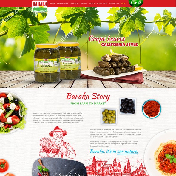 Farm websites - 18+ Best Farm Web Design Ideas 2023 | 99designs