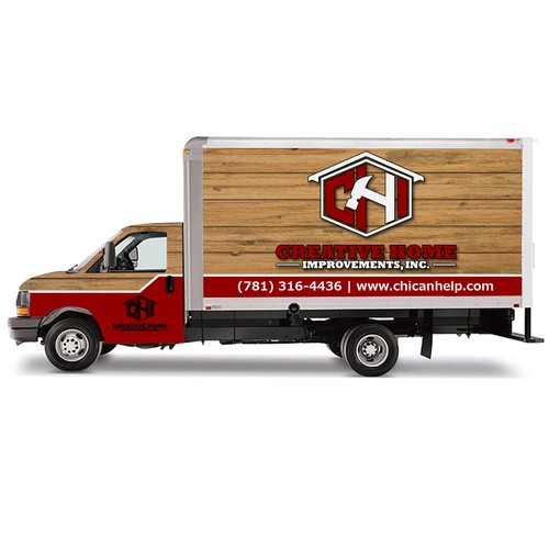 Bad ass Box truck design/wrap. | Car, truck or van wrap contest