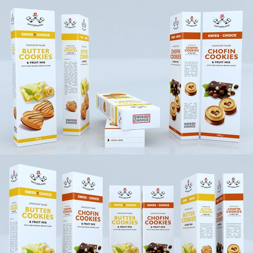 Briefing for a Generic Swiss Premium Packaging design, Tasty Swiss ...