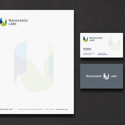 Business card for emerging nanotechnology company | Business card contest