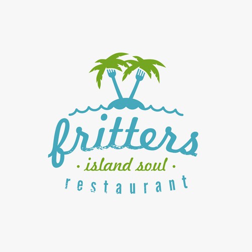 fritters island soul restaurant needs a new logo | Logo design contest