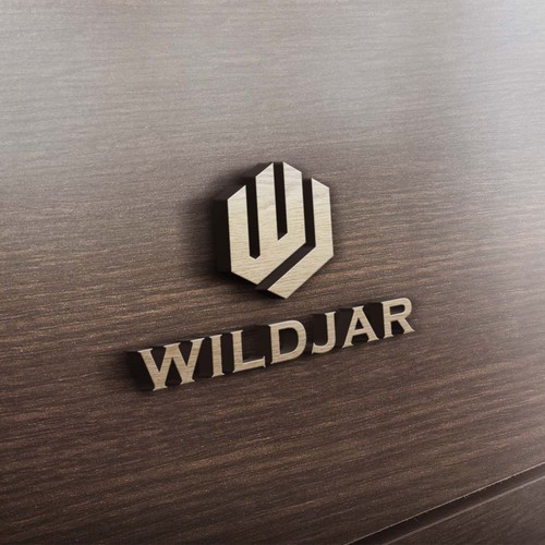 Create a visually exciting logo for our startup WildJar - a Call ...