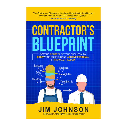 Designs | Design a best selling book cover for contractors | Book cover ...