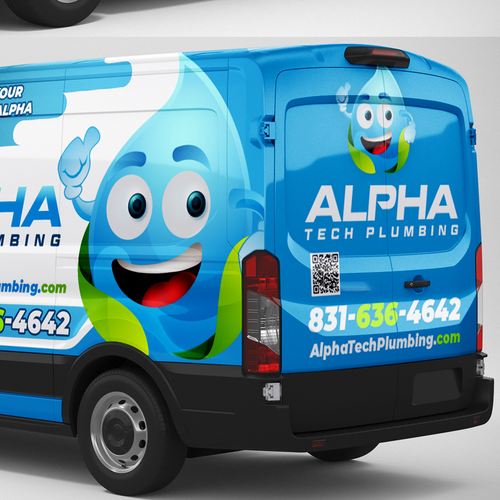 Designs | Fun Plumbing van wraps! logo and inspo pic provided! | Car ...