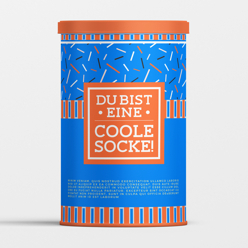 Designs | Design a cool can for creative socks! | Product packaging contest