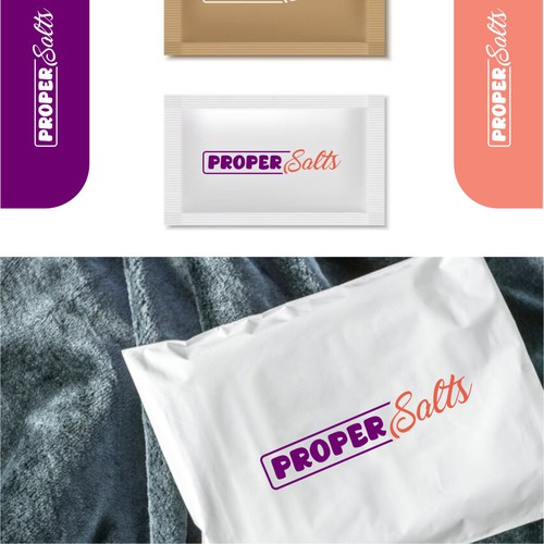 Designs | Proper Salts electrolyte hydration sachets | Logo & brand ...
